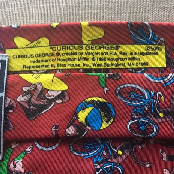Accessories | Curious George Tie New | Poshmark